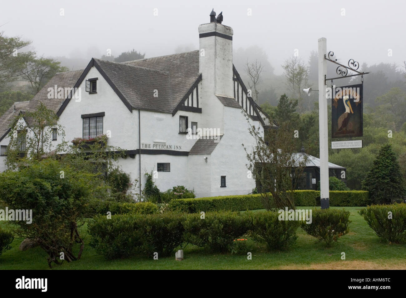 Pelican Inn near Inverness California Stock Photo - Alamy
