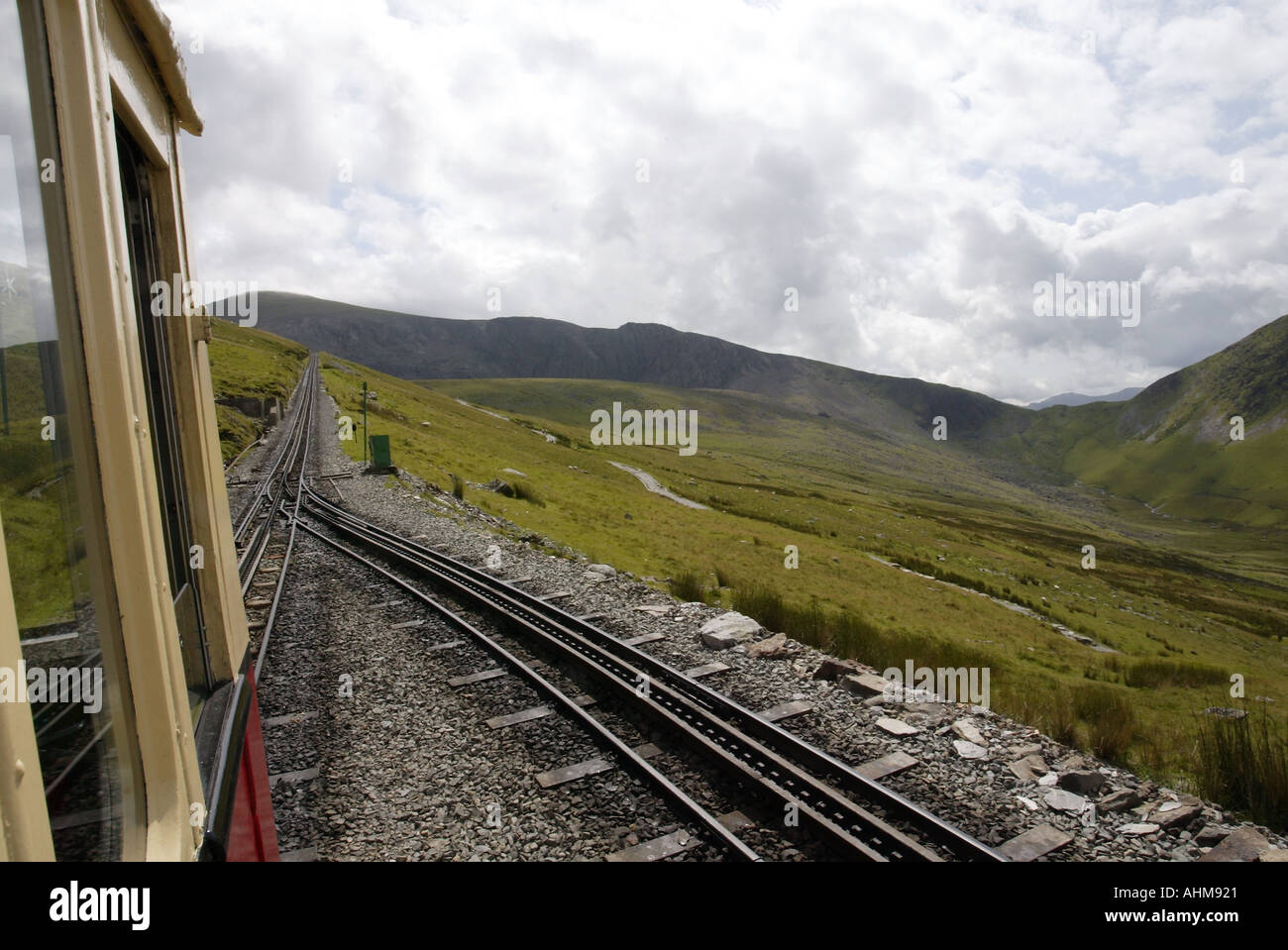 Snowdon Mountain Railway Stock Photo - Alamy
