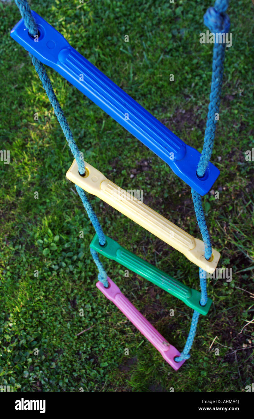 Kid's playing ladder Stock Photo - Alamy