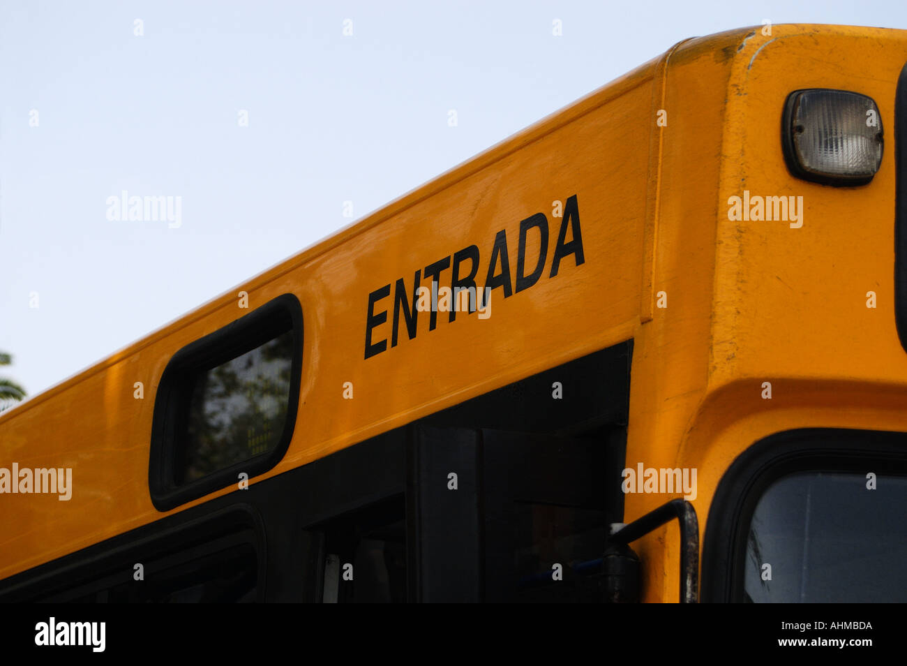 Yellow bus madeira hi-res stock photography and images - Alamy