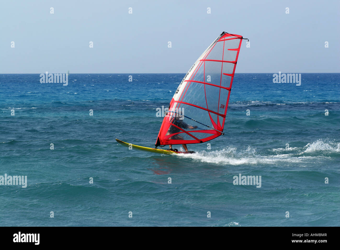 Young white windsurfer hi-res stock photography and images - Alamy
