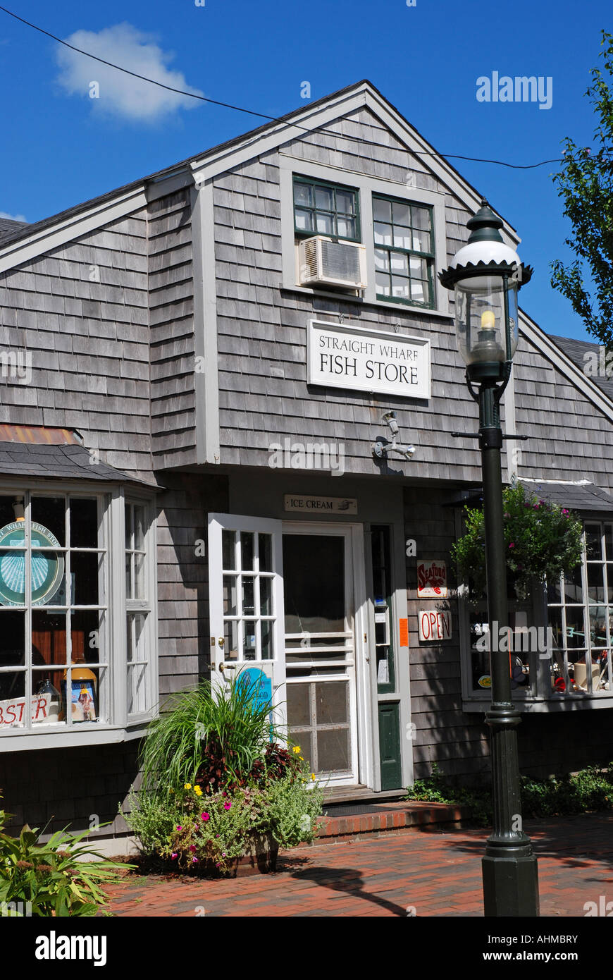 Shop Nantucket Island Massachusetts Stock Photo - Alamy