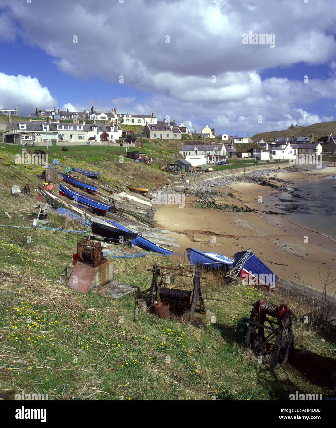 Collieston village hi-res stock photography and images - Alamy