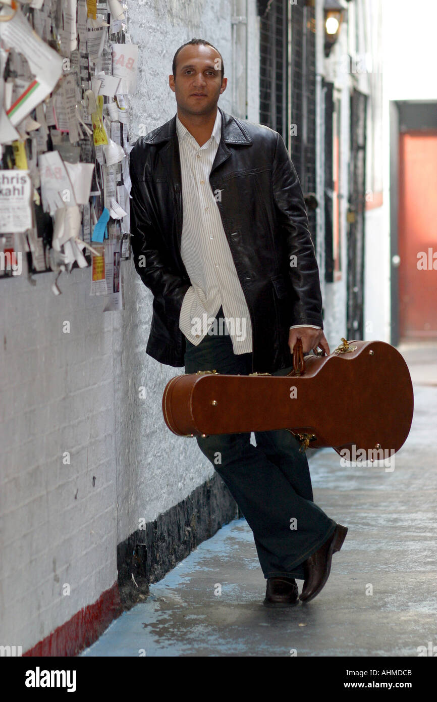 Mark Butcher England cricketer at Andy s Guitars Denmark Street in ...