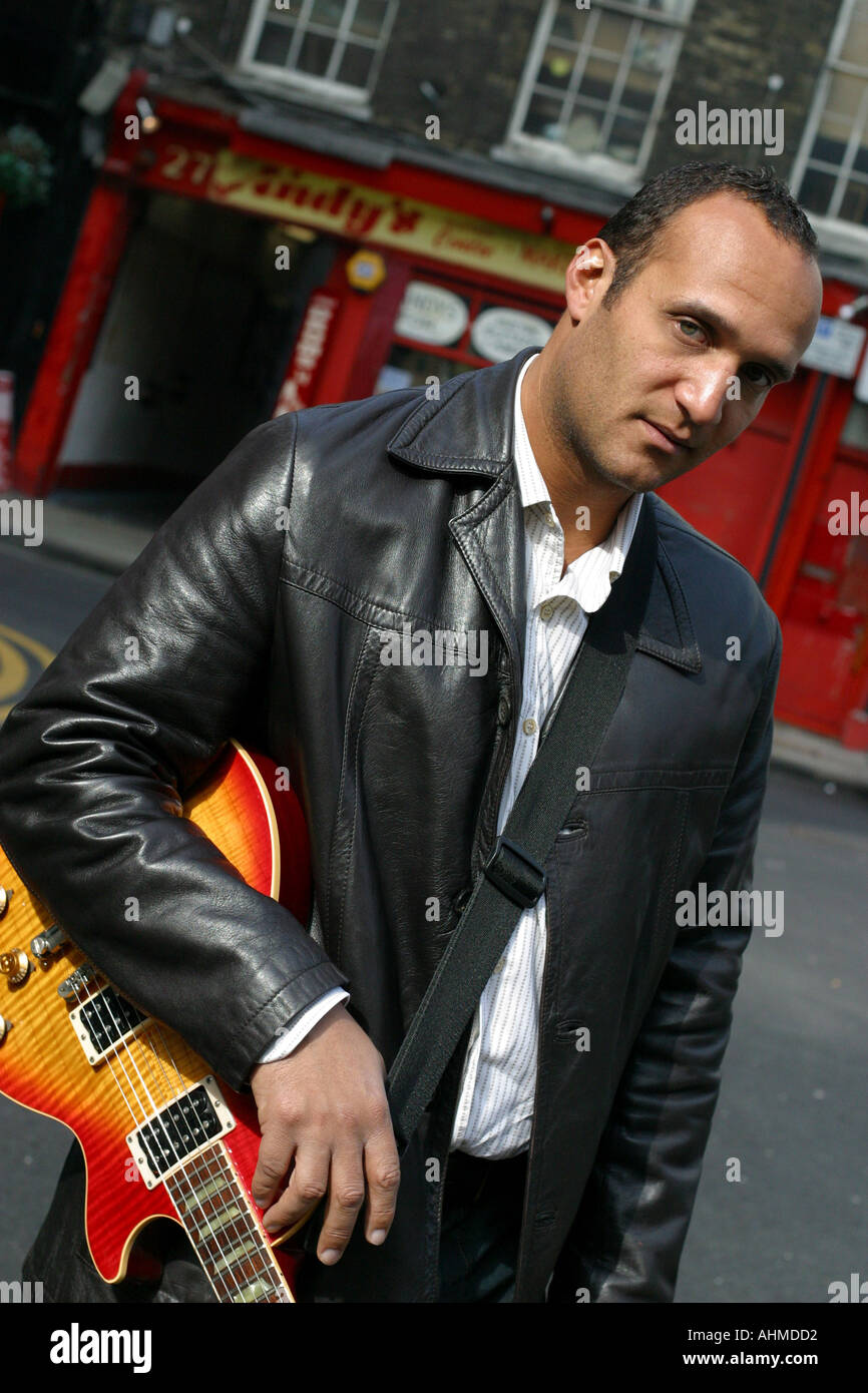Mark Butcher England cricketer at Andy s Guitars Denmark Street in ...