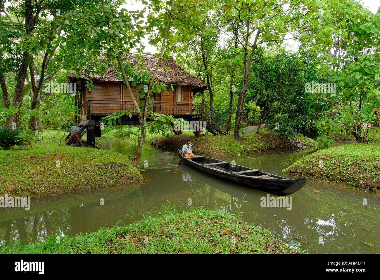 WATERSCAPES PROPERTY OF KTDC IN KUMARAKOM KERALA Stock Photo - Alamy