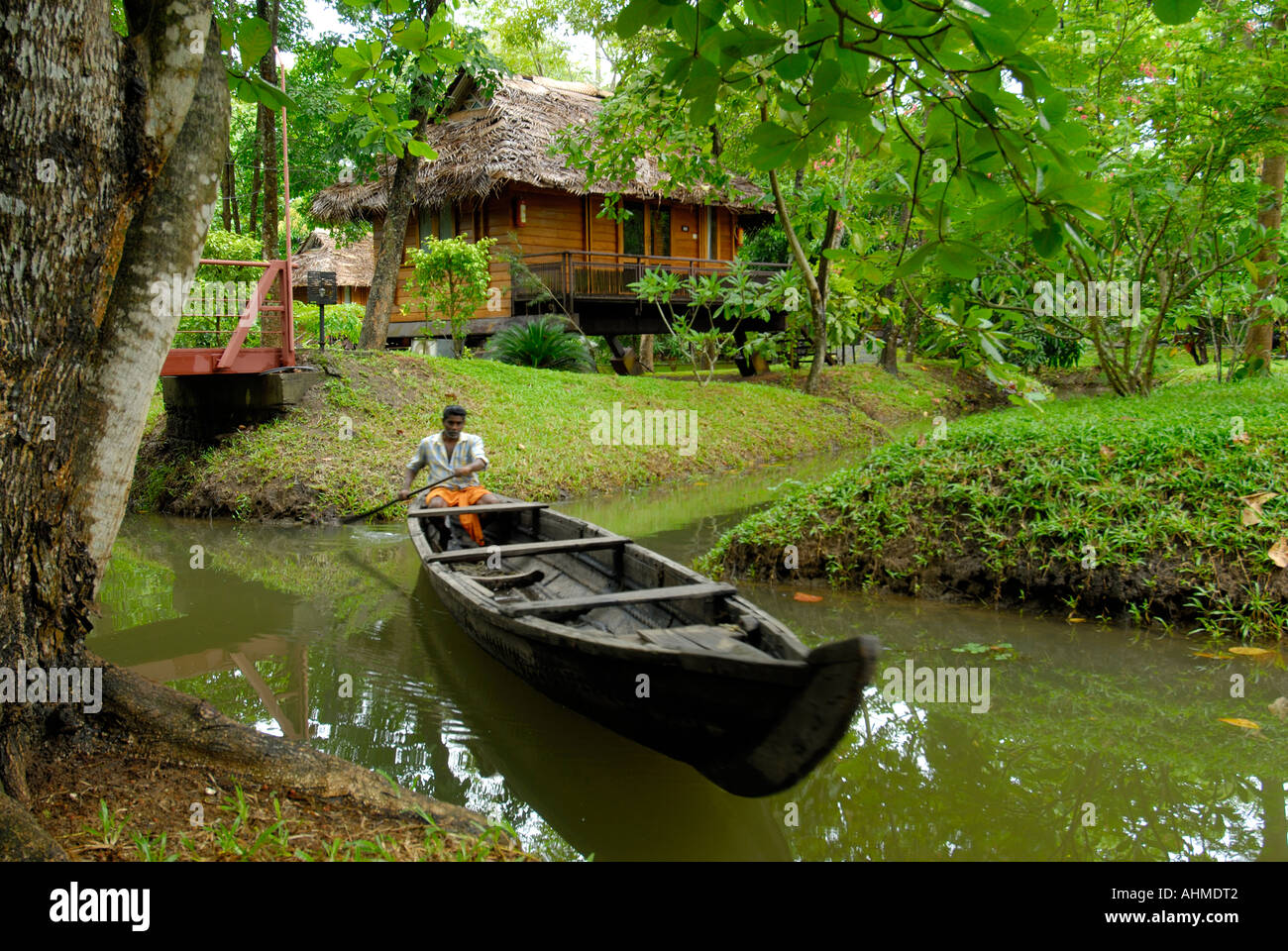 WATERSCAPES PROPERTY OF KTDC IN KUMARAKOM KERALA Stock Photo - Alamy