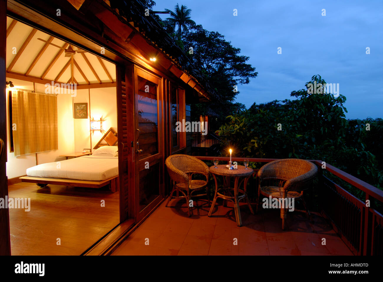 WATERSCAPES PROPERTY OF KTDC IN KUMARAKOM KERALA Stock Photo - Alamy