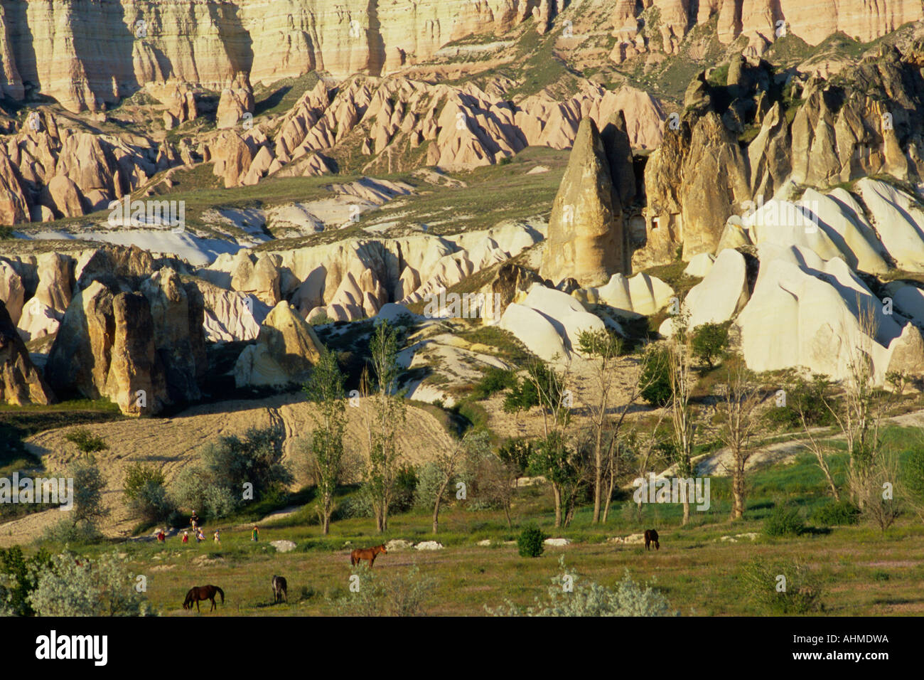 Turkey Cappadocia scenery at Çavusin Stock Photo - Alamy