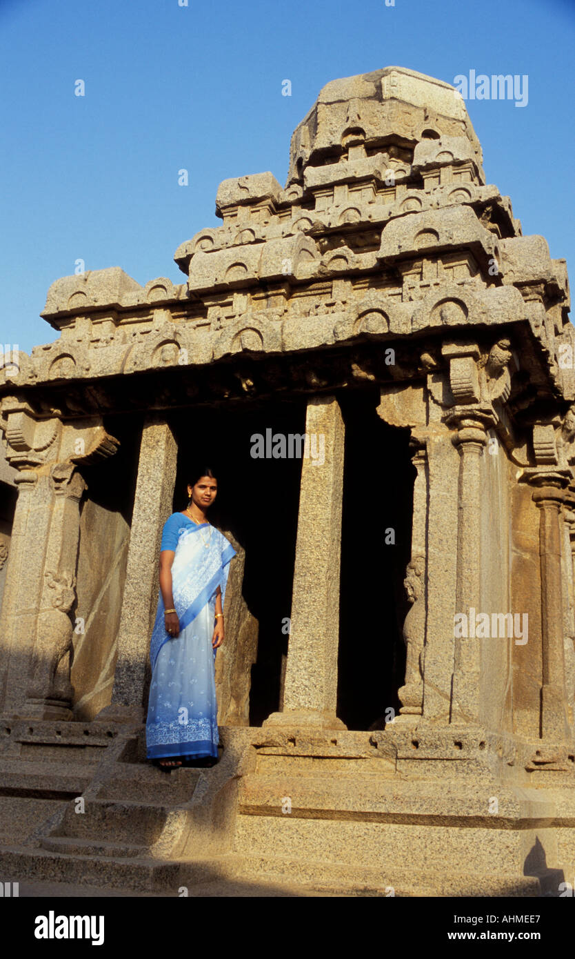 Mamallapuram Pancha Pandava Rathas South India Stock Photo - Alamy