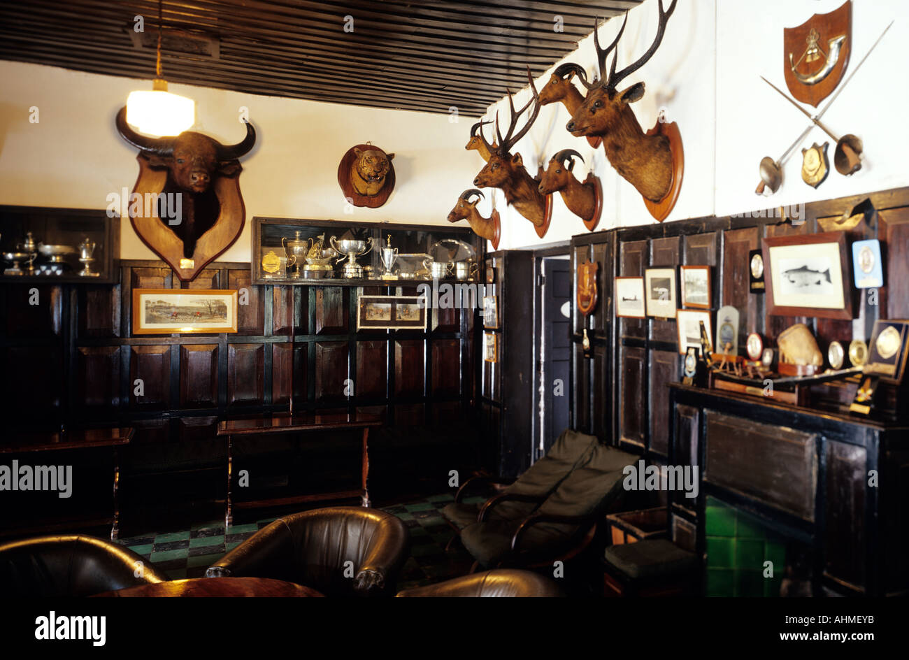 BAR OF HIGH RANGE CLUB MUNNAR KERALA Stock Photo - Alamy