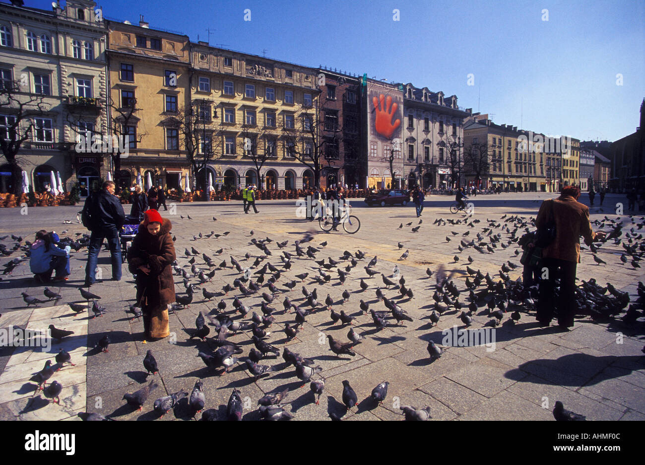 The Main (Grand) Market Square (Rynek Glowny) in Krakow (Cracow ...