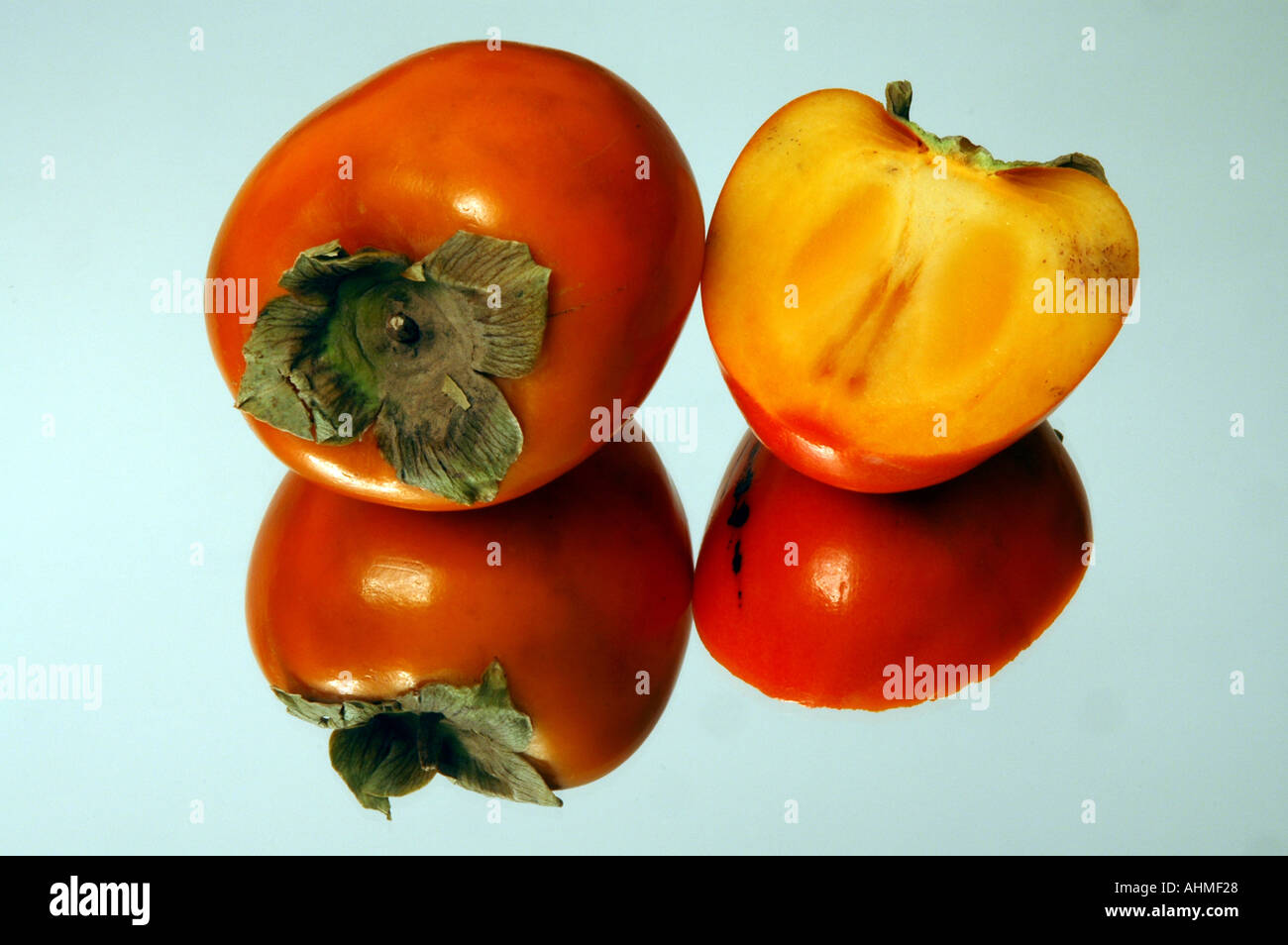 Sharon fruit kaki also called hurma Stock Photo - Alamy
