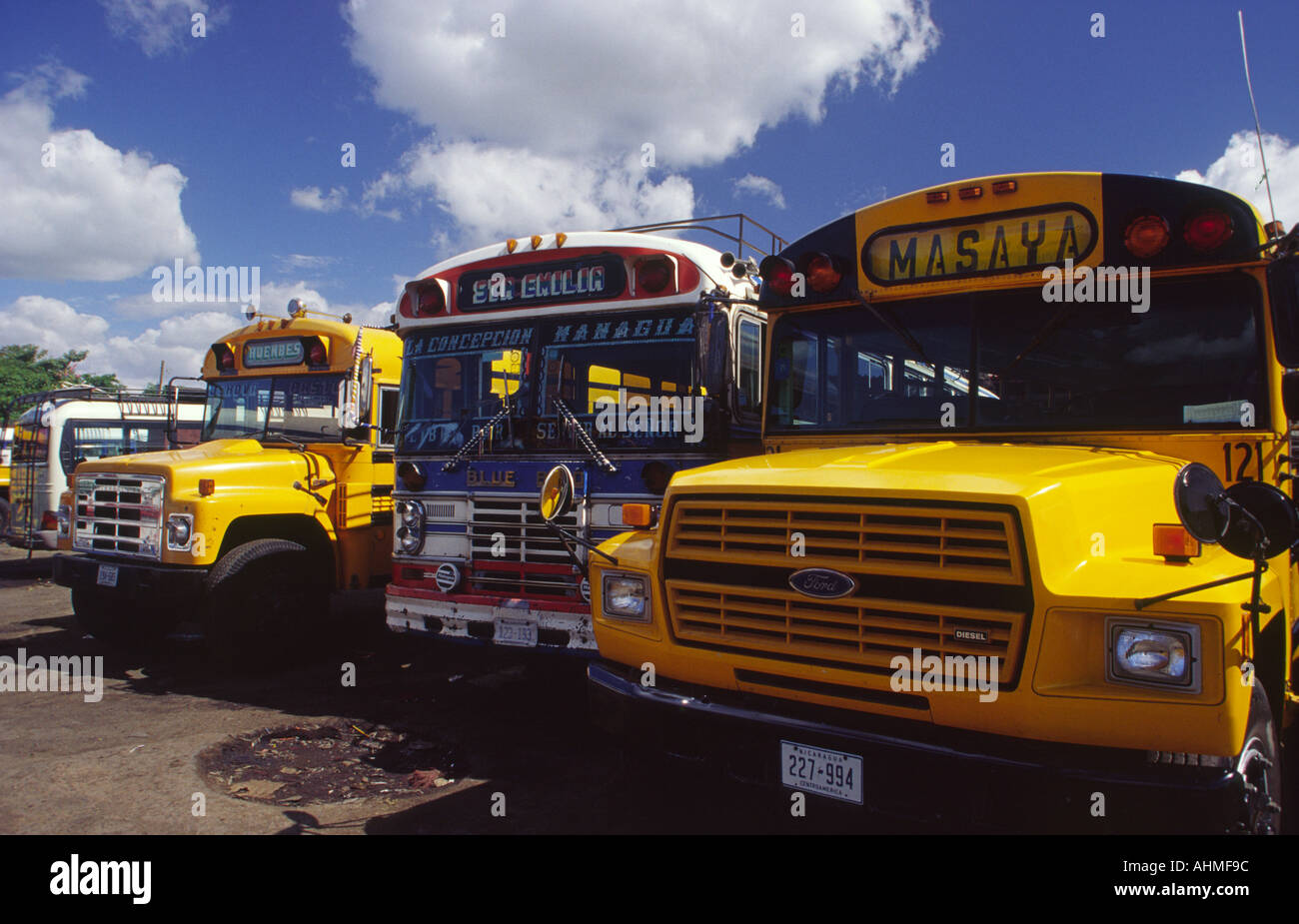 busses at the bus station Stock Photo - Alamy