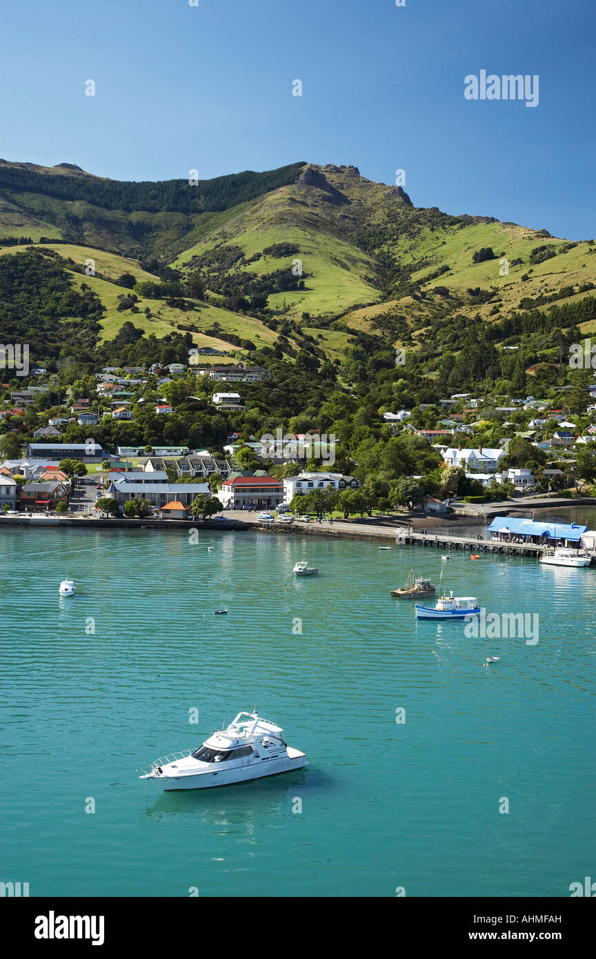 Akaroa Akaroa Harbour Banks Peninsula Canterbury South Island New ...