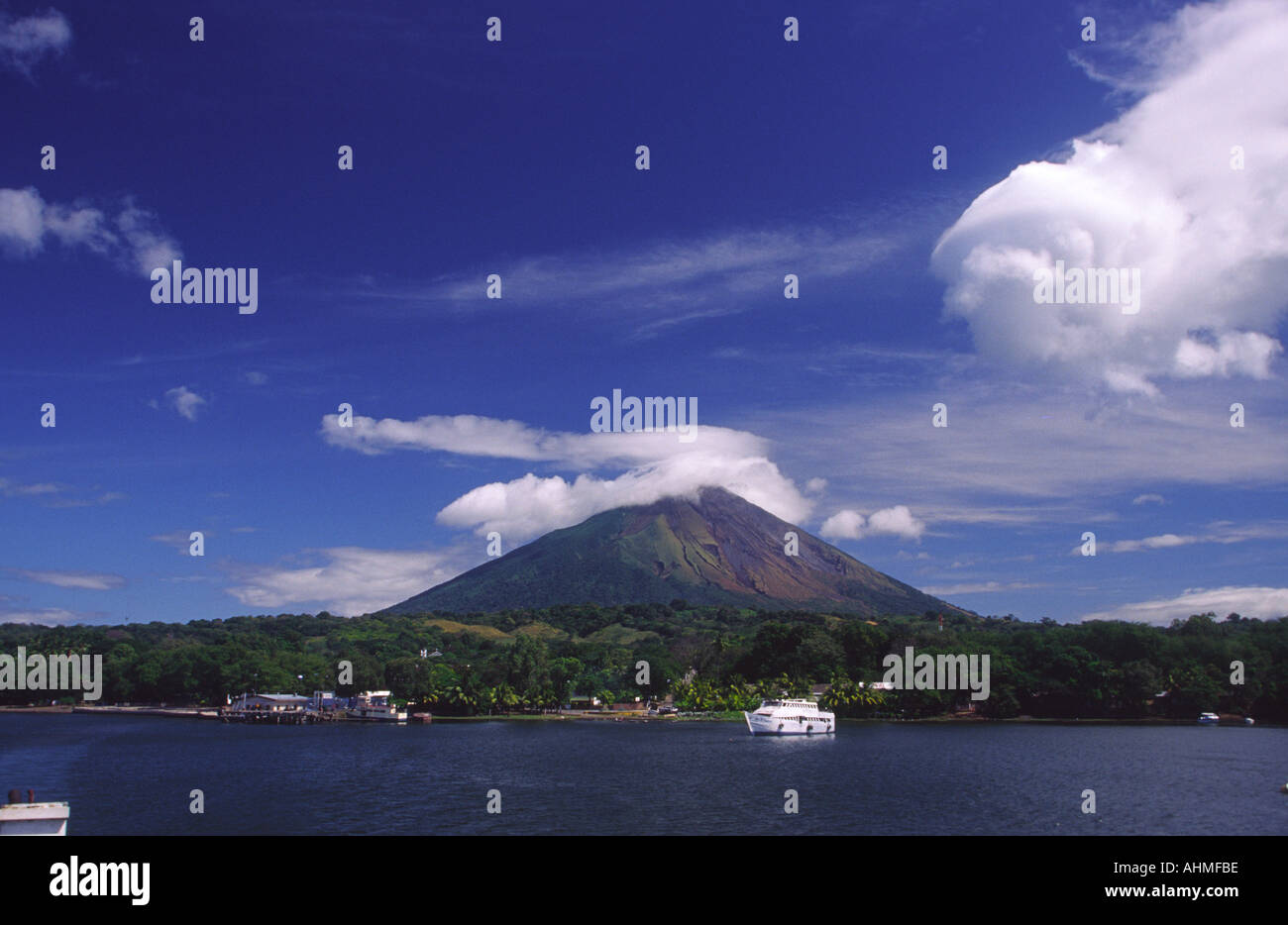 volcano Concepción on Ometepe Stock Photo - Alamy