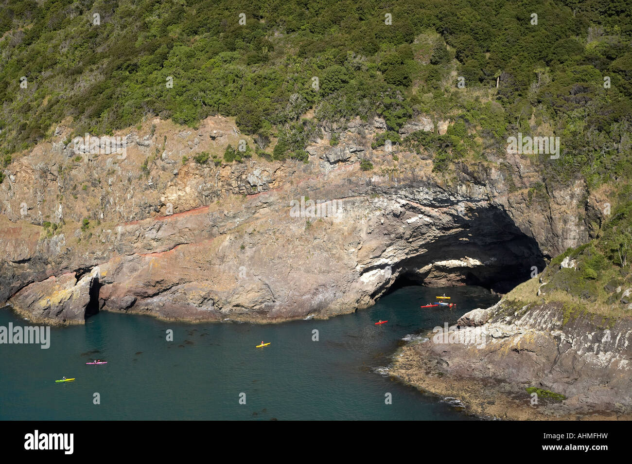 Akaroa harbour cliffs hi-res stock photography and images - Alamy