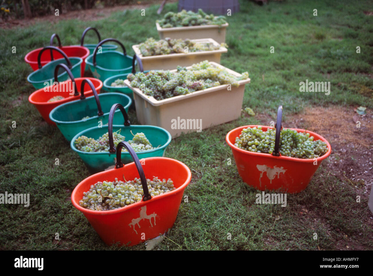 Basket buckets hi-res stock photography and images - Alamy
