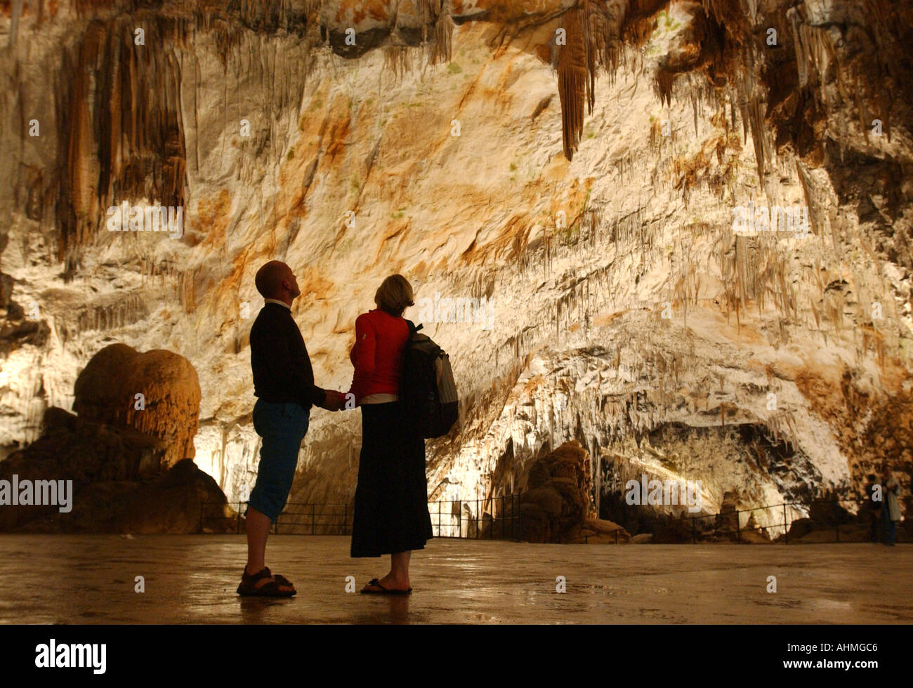 Postojna Caves Slovenia Stock Photo - Alamy