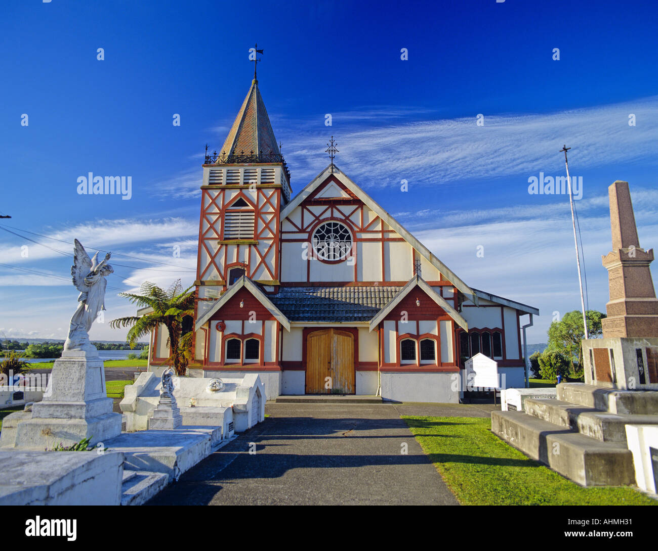 Anglican church rotorua new zealand hi-res stock photography and images ...