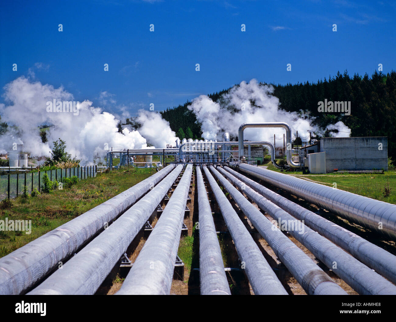 Wairakei Geothermal Power Station New Zealand Stock Photo - Alamy