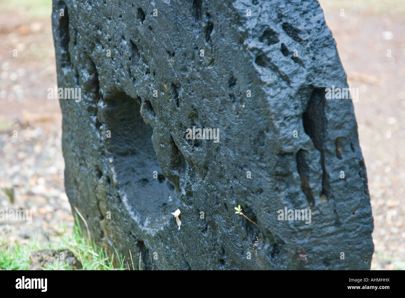 Traditional Stone Money or Rai Yap Island Stock Photo - Alamy