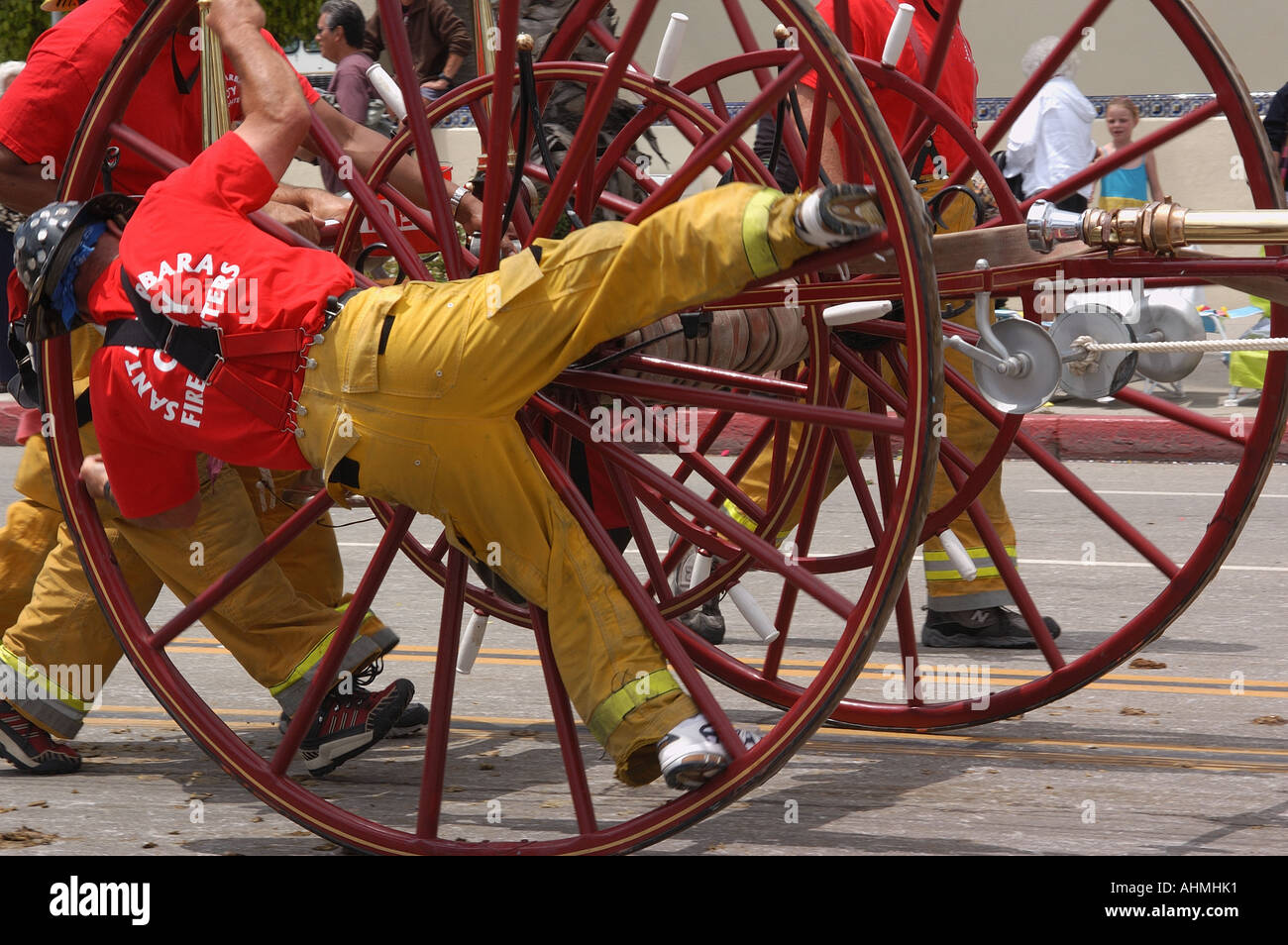 Fire safety parade hi-res stock photography and images - Alamy