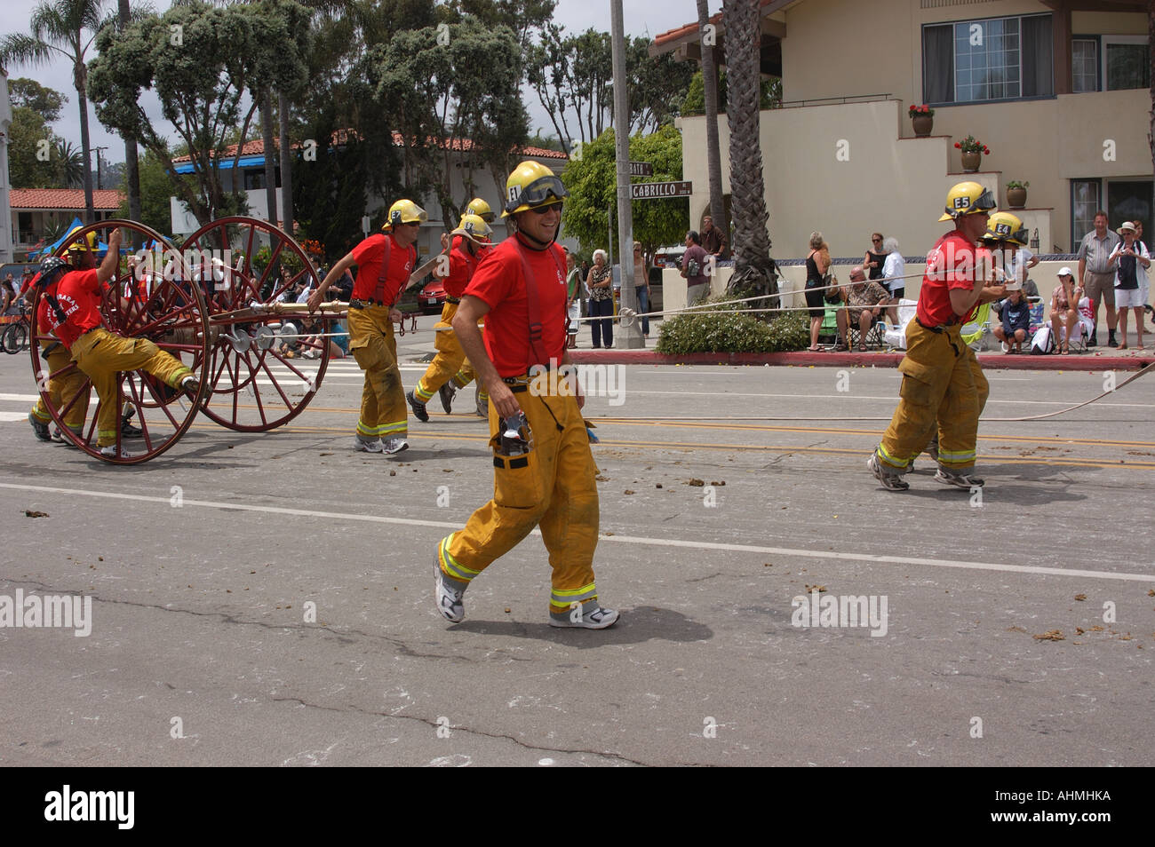 Fire safety parade hi-res stock photography and images - Alamy