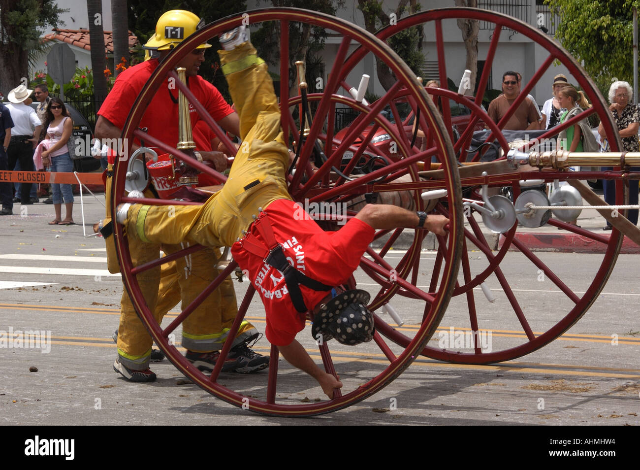 Fire safety parade hi-res stock photography and images - Alamy