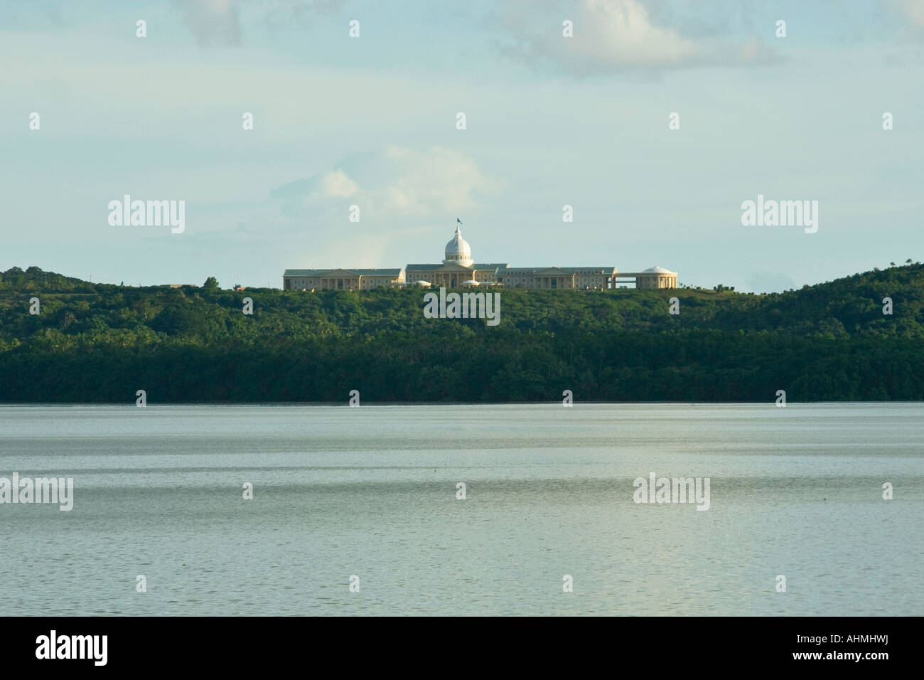 New Capital Building Melekeok Republic of Palau Stock Photo - Alamy