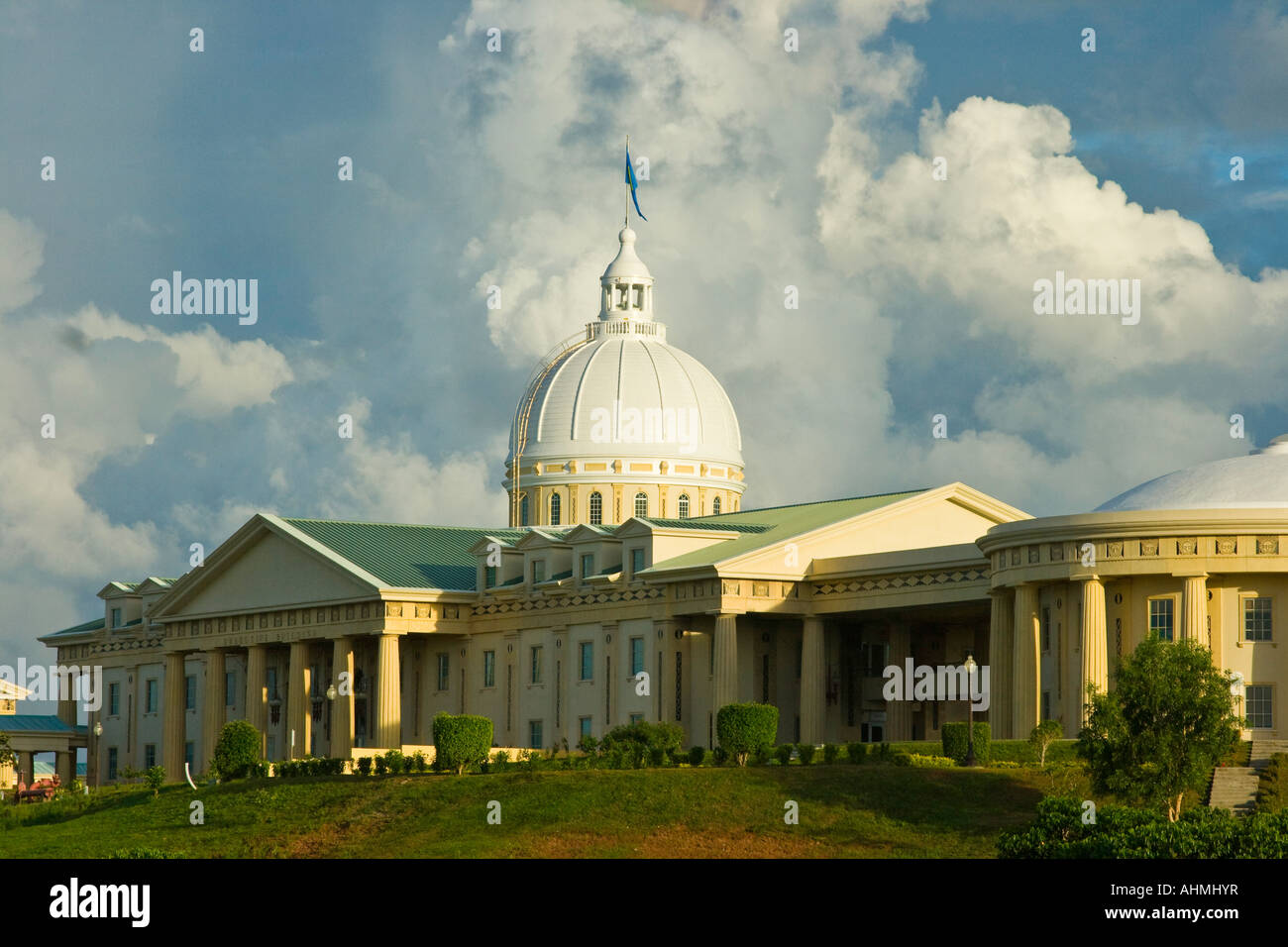 New Capital Building Melekeok Republic of Palau Stock Photo - Alamy