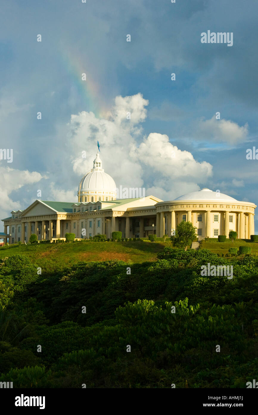 New Capital Building Melekeok Republic of Palau Stock Photo - Alamy