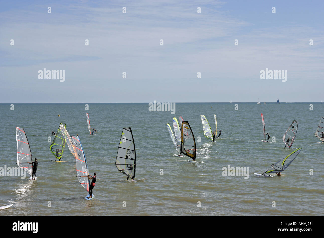 Learn windsurfing hi-res stock photography and images - Alamy