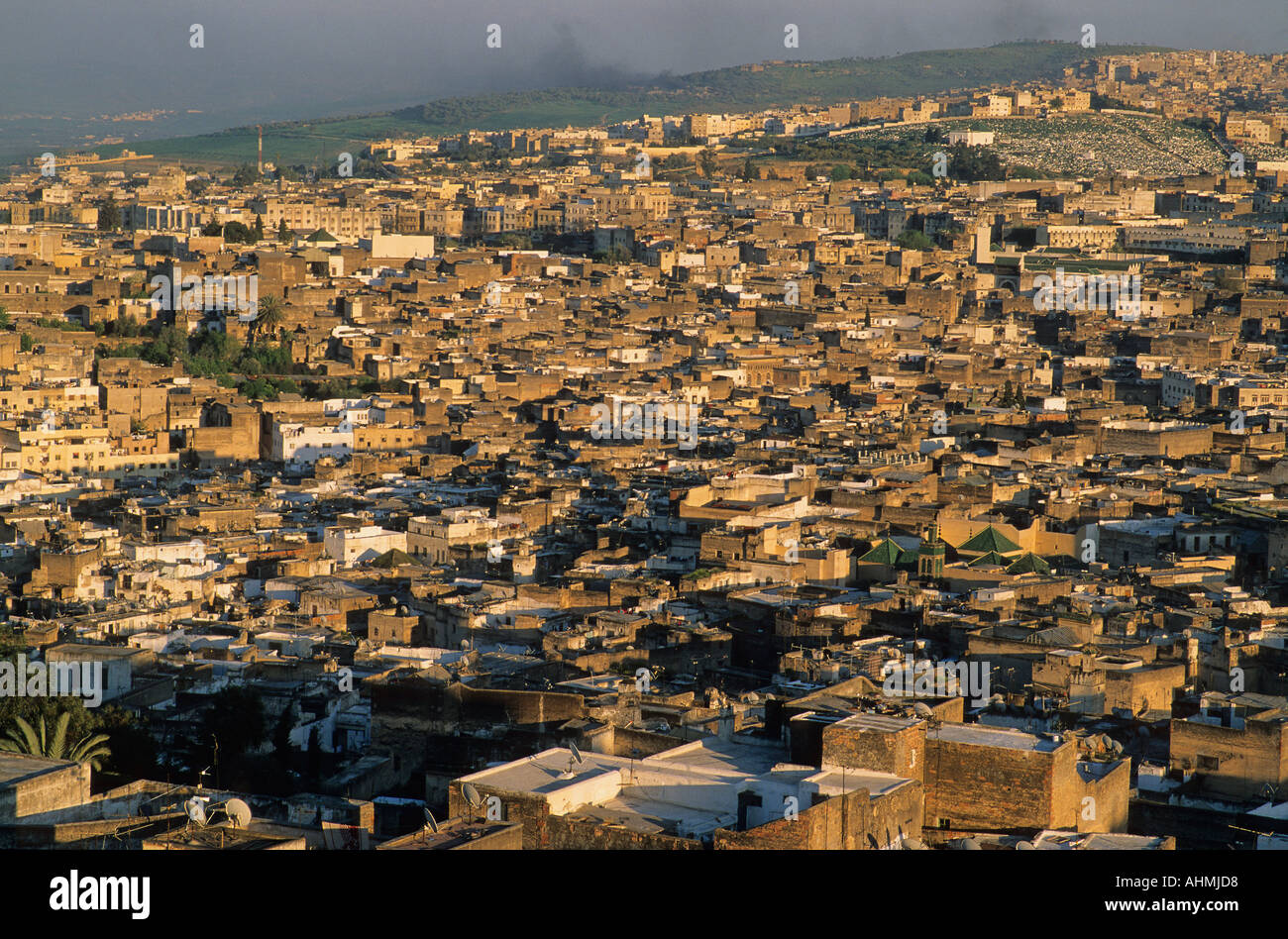 Old town Fes el Bali Fes Morocco Stock Photo - Alamy
