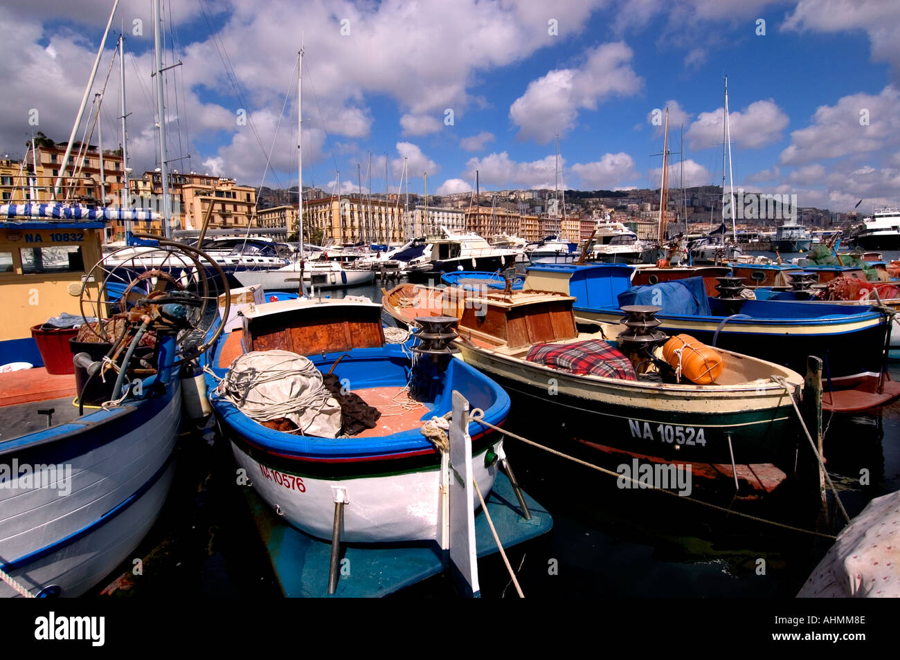 Mergellina bay of naples hi-res stock photography and images - Alamy