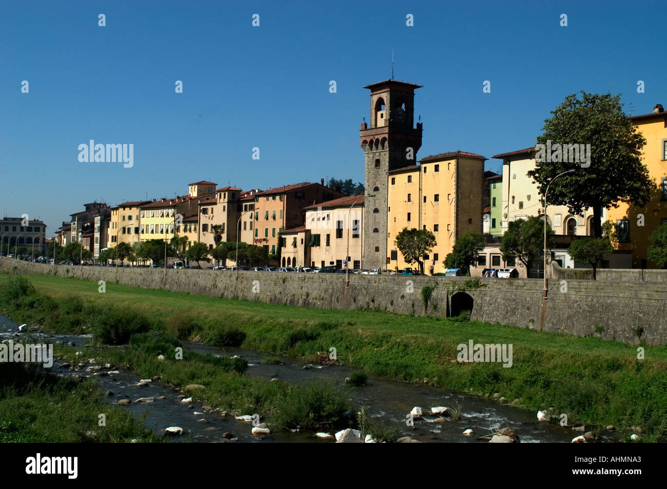 Monte Pescia Tuscany Italy Italian town Stock Photo - Alamy
