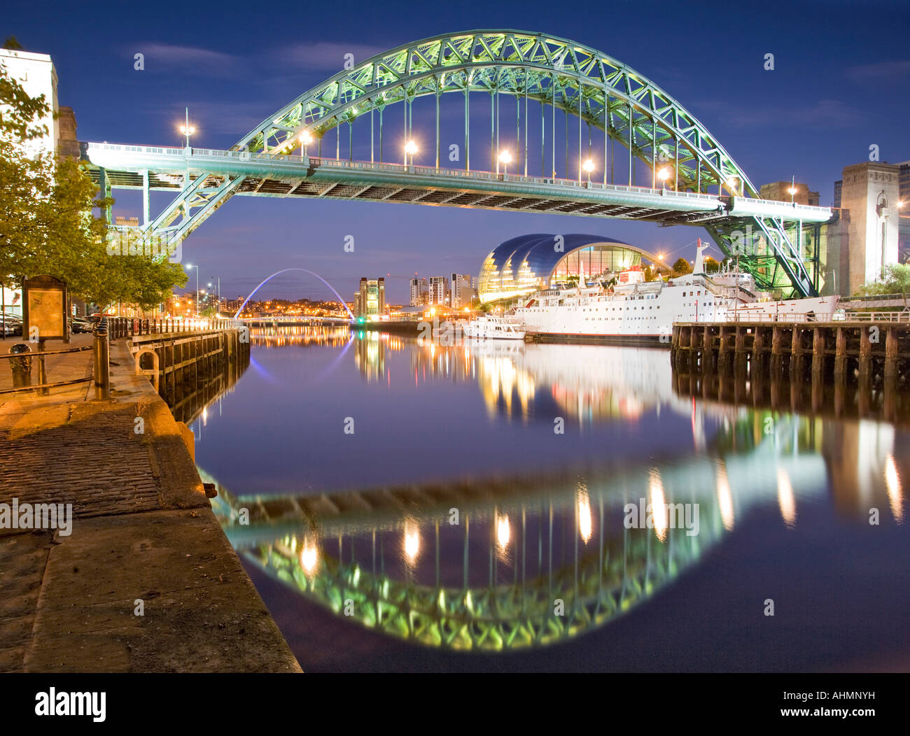 Baltic bridges nightlife lights bars restaurants night life tourism hi ...