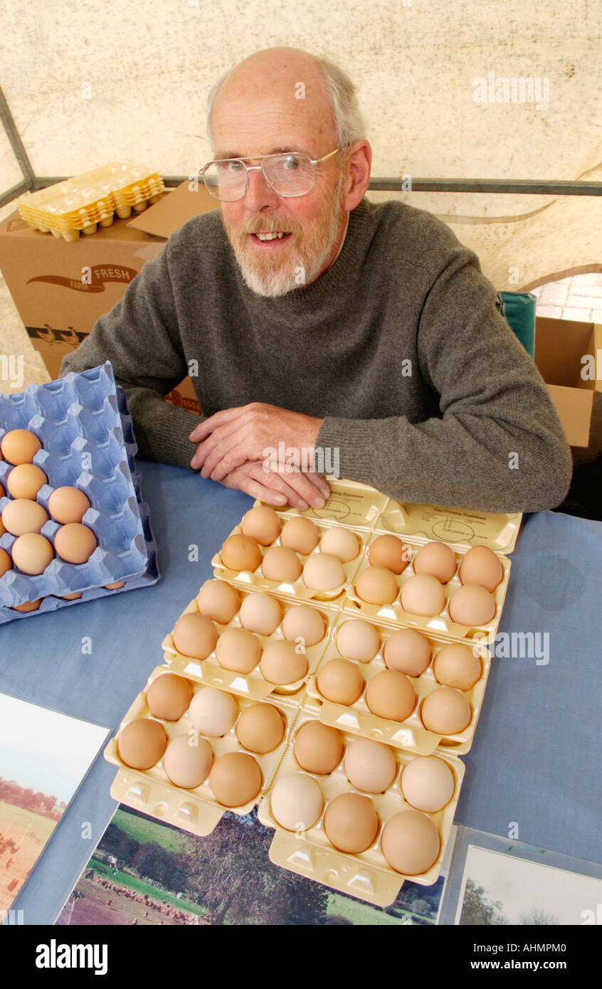 Abertrinant free range eggs of Boncath on sale at Haverfordwest Farmers ...