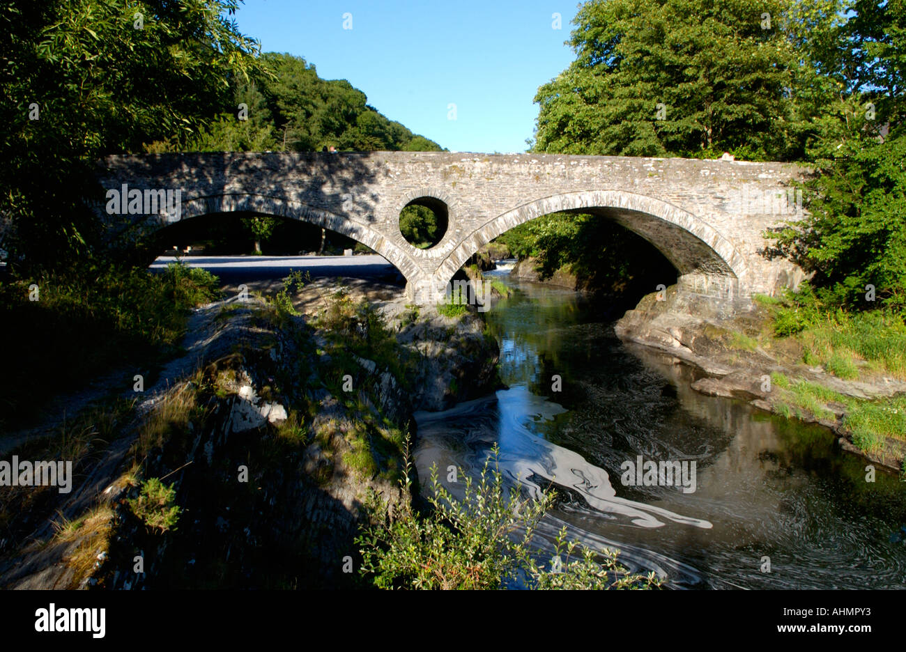 Bridge over the river teifi hi-res stock photography and images - Alamy