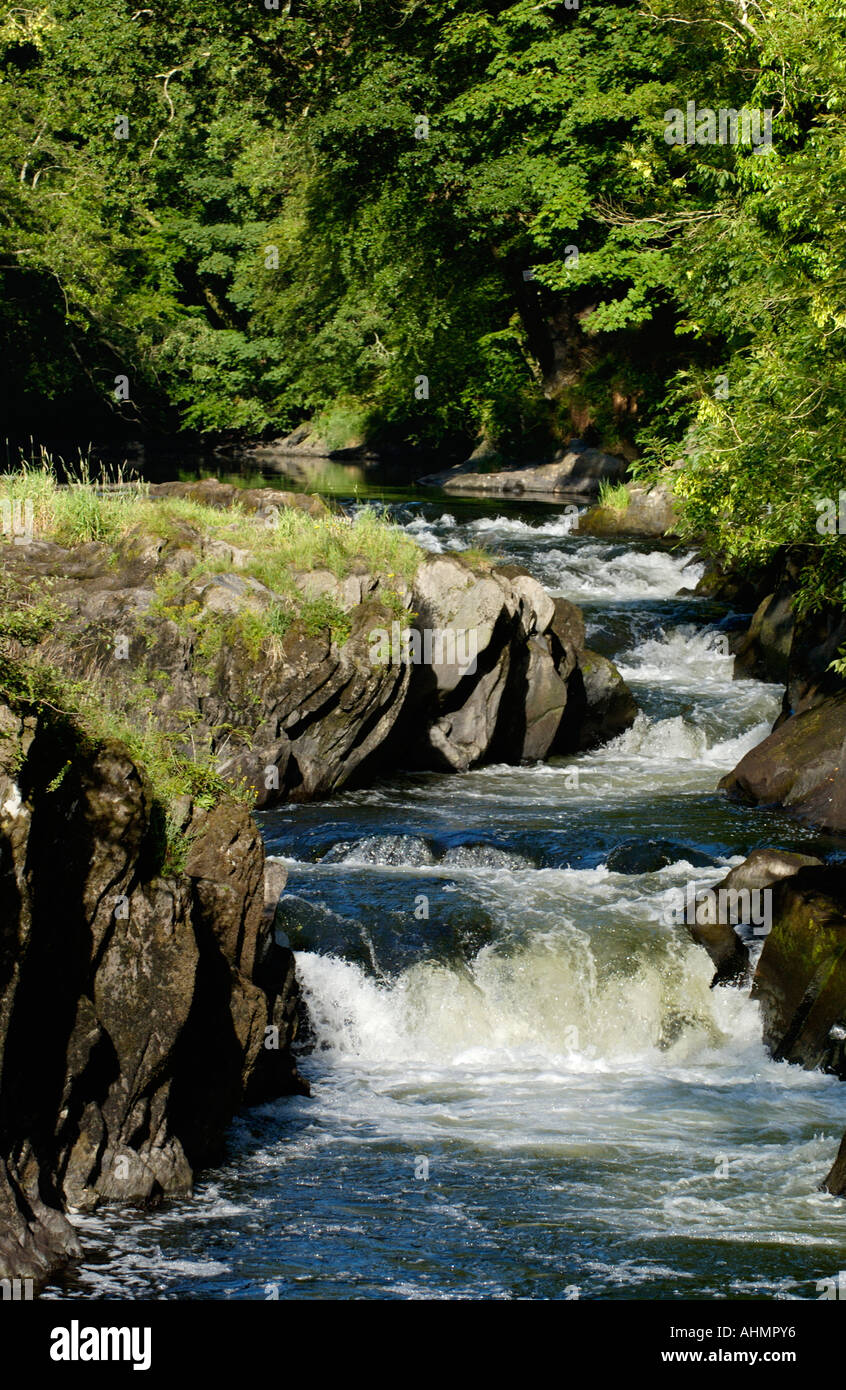 Waterfalls river teifi hi-res stock photography and images - Alamy