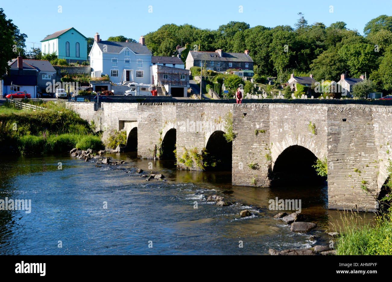 Llechryd bridge hi-res stock photography and images - Alamy