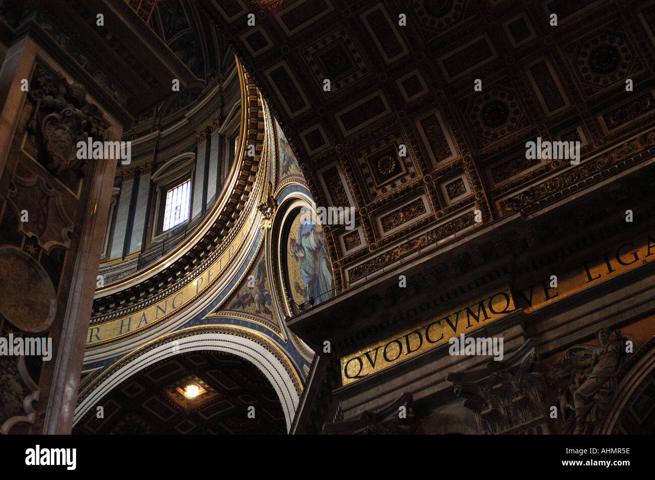 Inside St Peter s Basilica Vatican City Rome Italy Stock Photo - Alamy