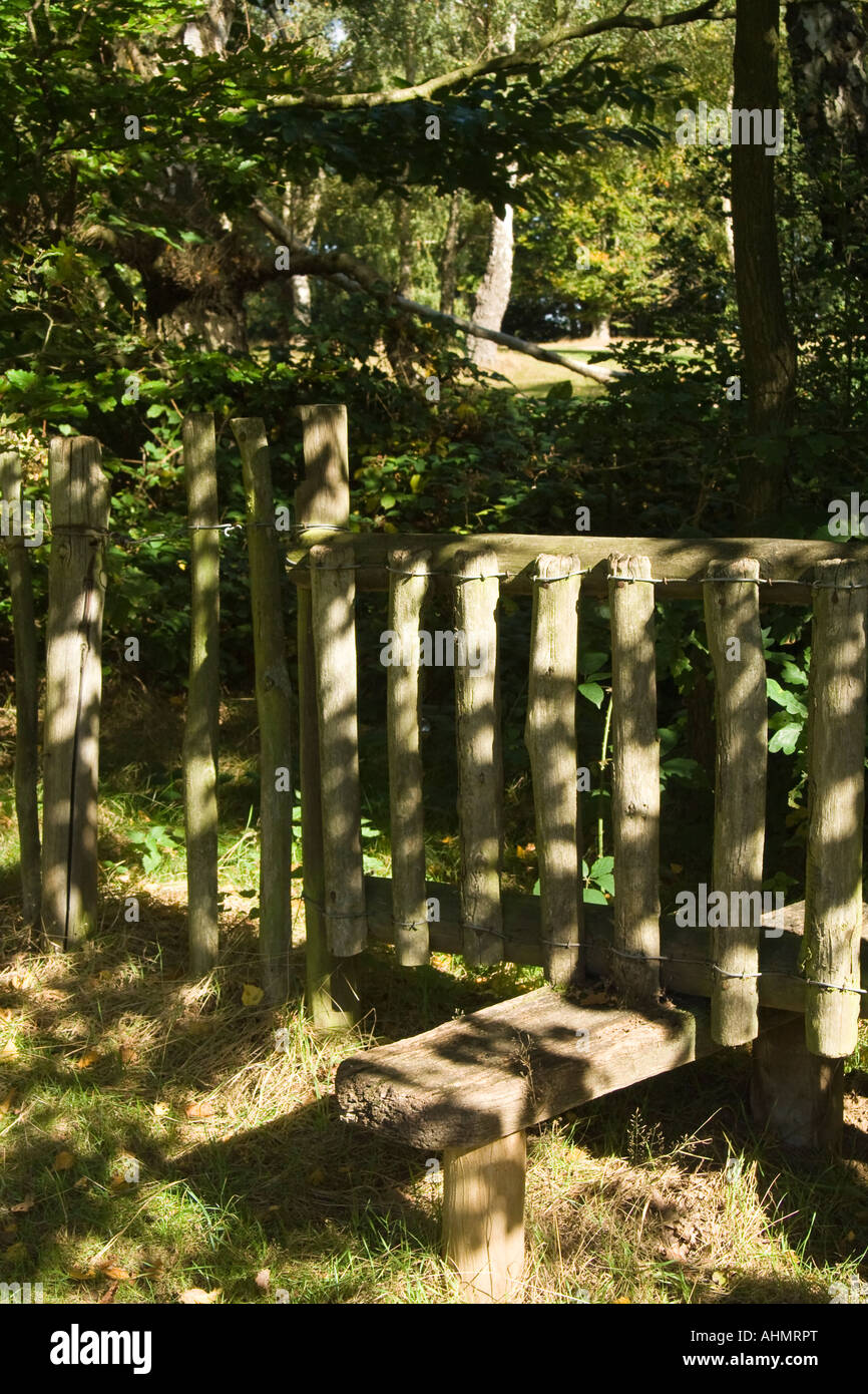 ^Wooden gate and stile Stock Photo - Alamy