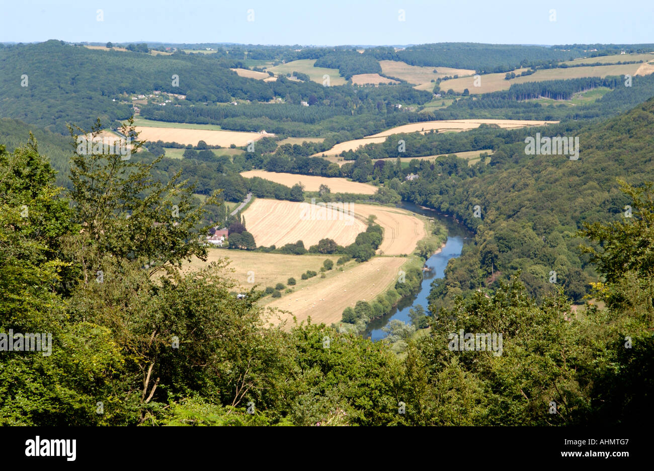 Viewpoint wye valley monmouthshire hi-res stock photography and images ...