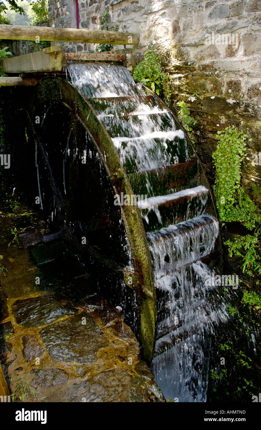 Y Felin Mill at St Dogmaels Pembrokeshire West Wales UK 17th century ...