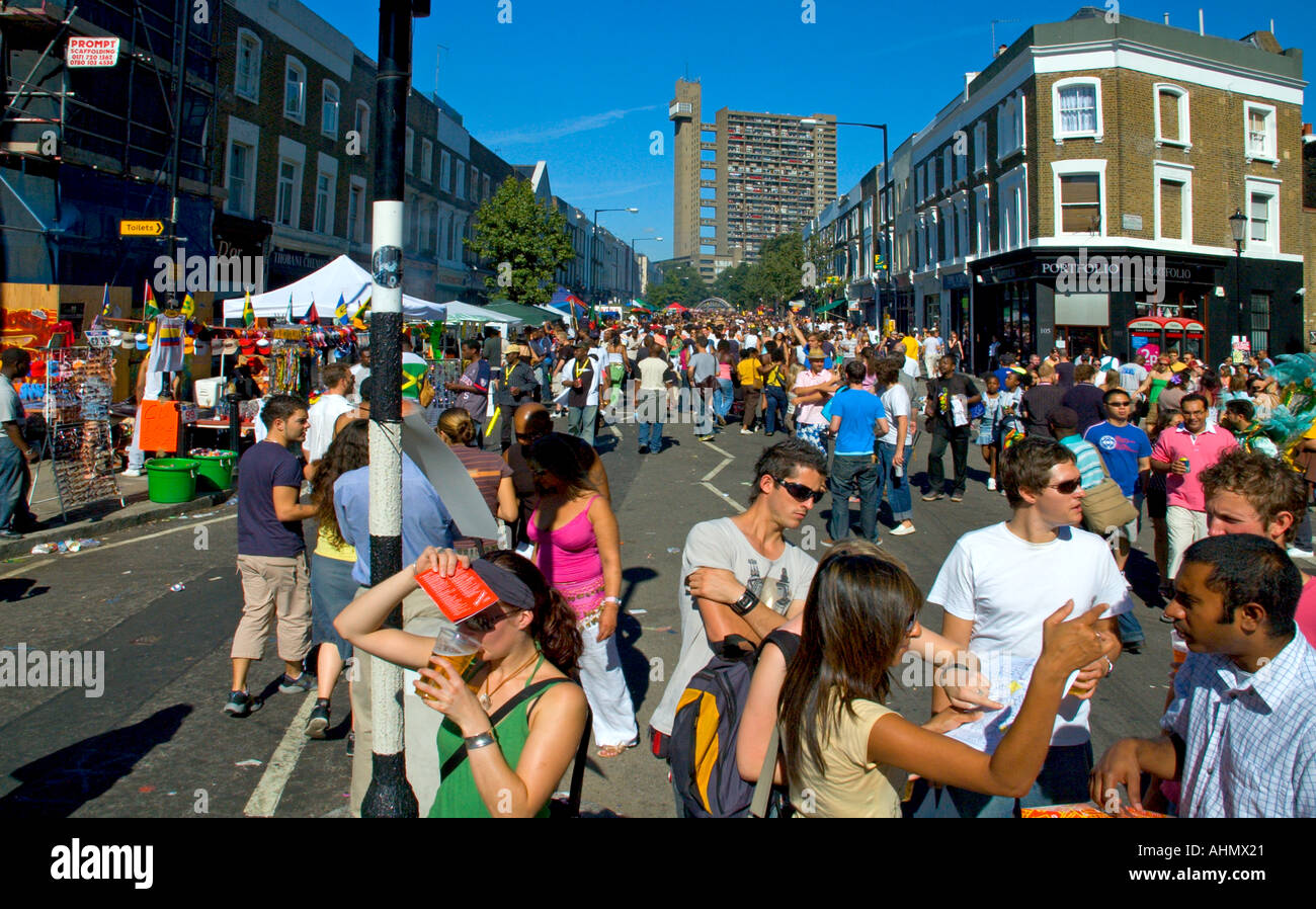 Notting Hill Carnival London England UK Stock Photo - Alamy