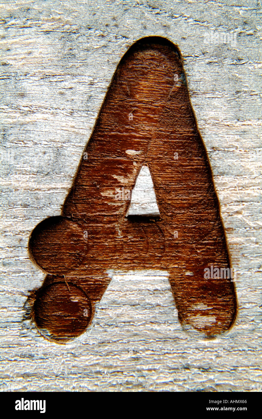 the letter a Stock Photo - Alamy