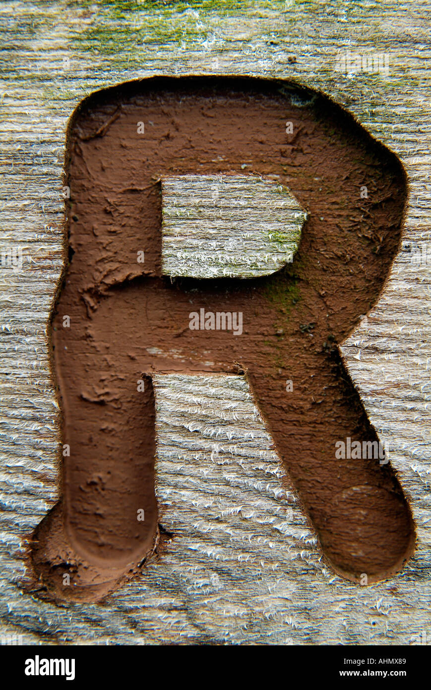 the letter r Stock Photo - Alamy