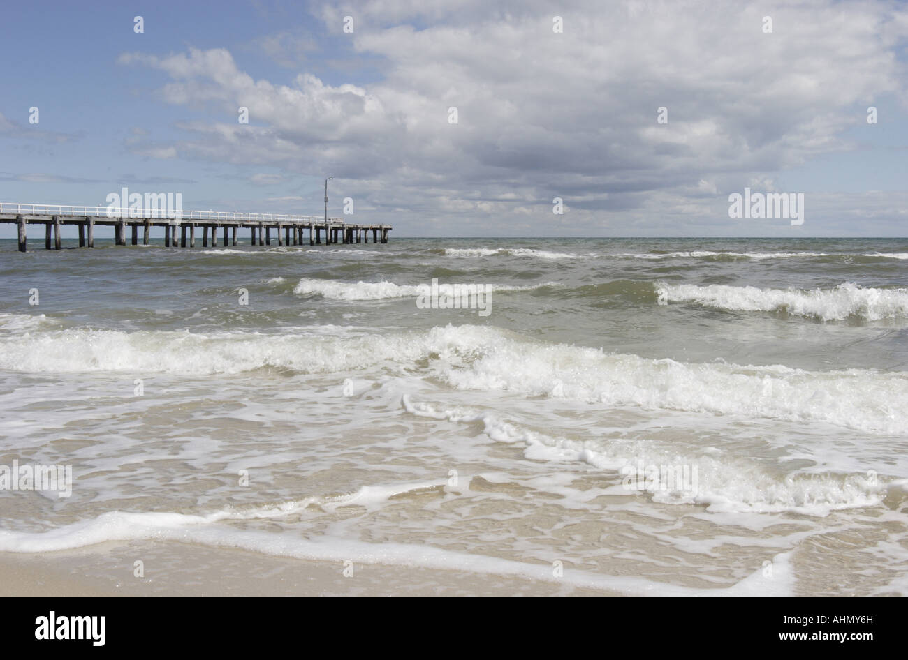 beach and jetty Stock Photo - Alamy