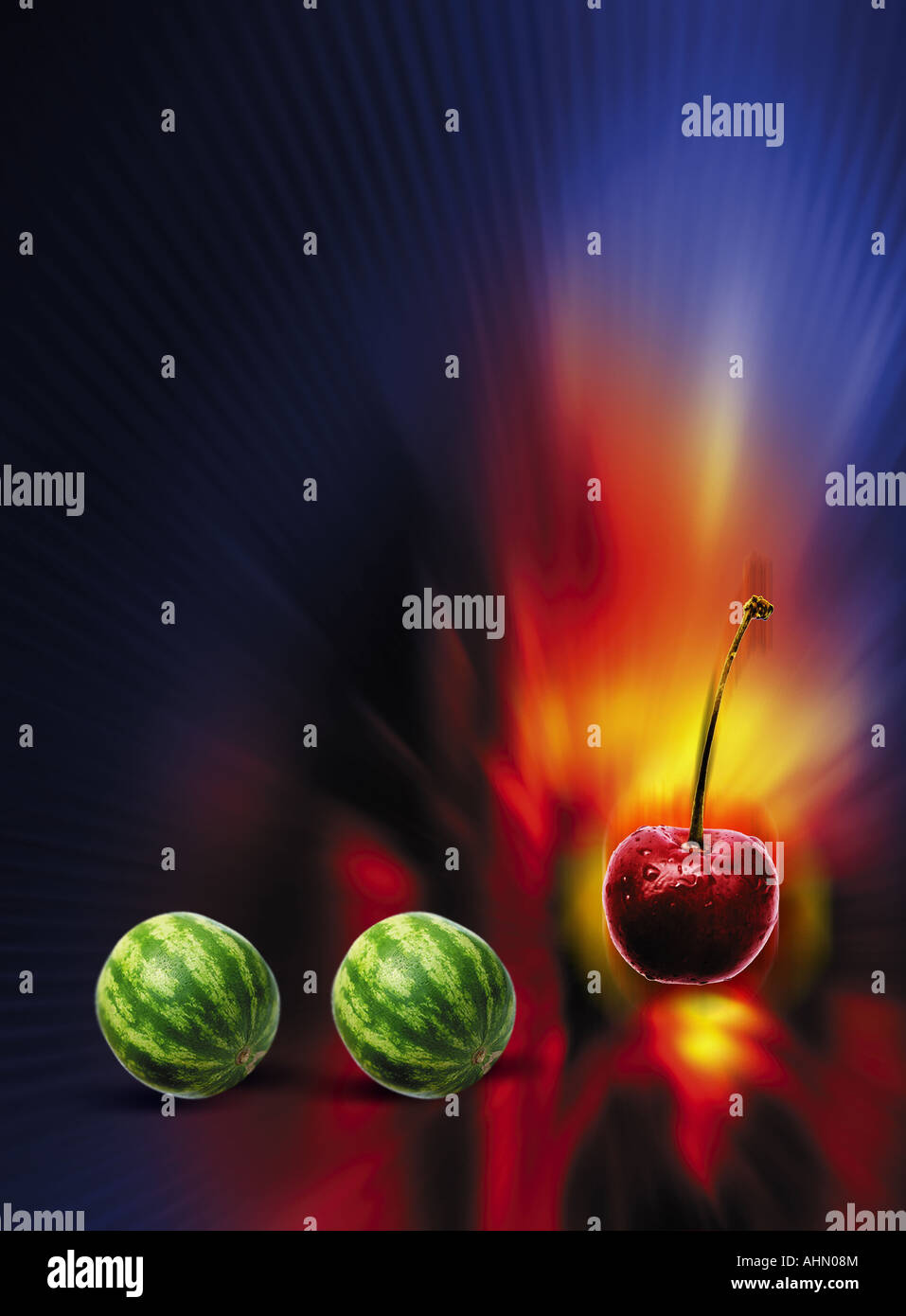 Three cherries slot hi-res stock photography and images - Alamy